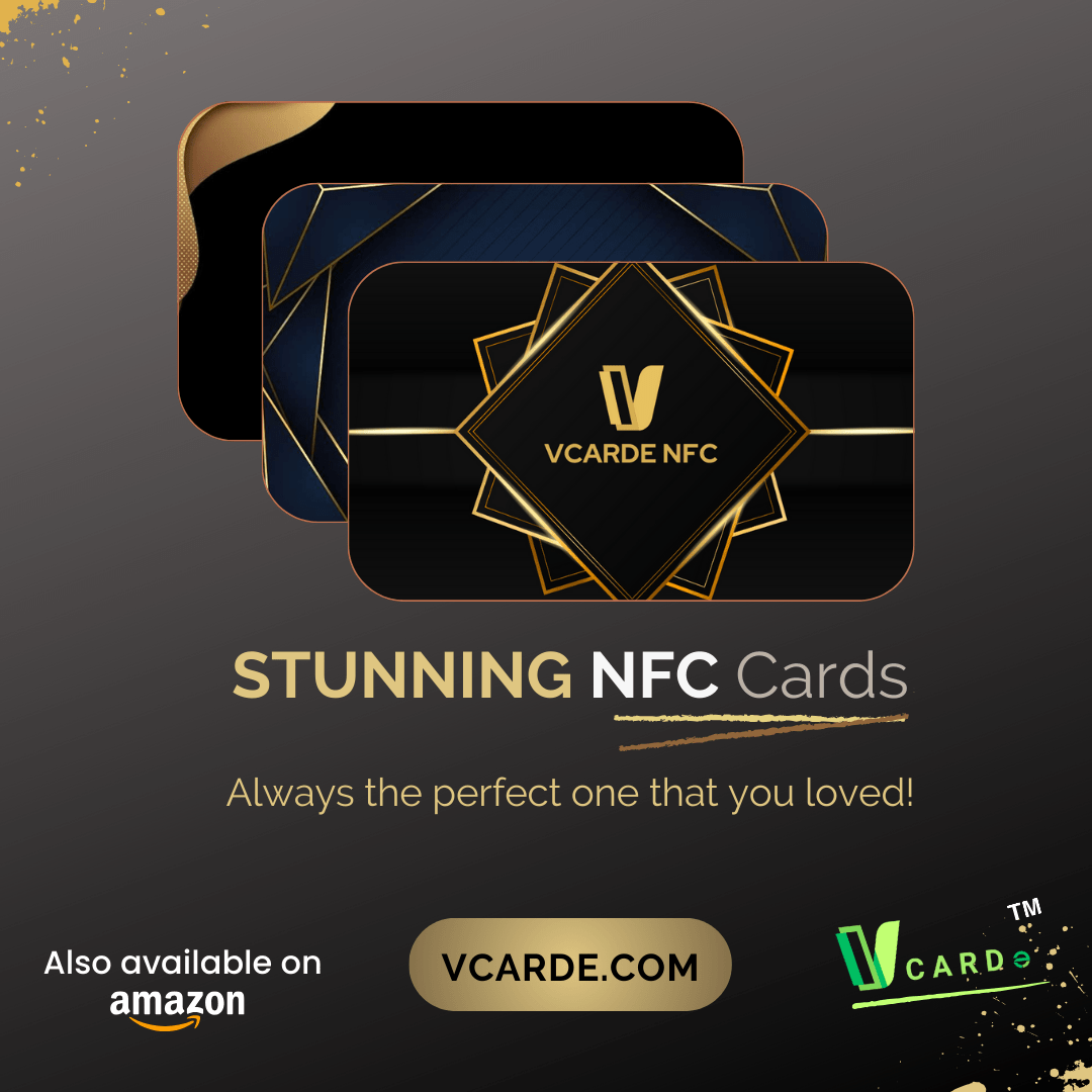 Professional NFC Business Cards for Seamless Networking | VCARDe